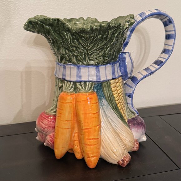 Fitz and Floyd | Kitchen | Fitz And Floyd Vegetable Pitcher Perfect ...